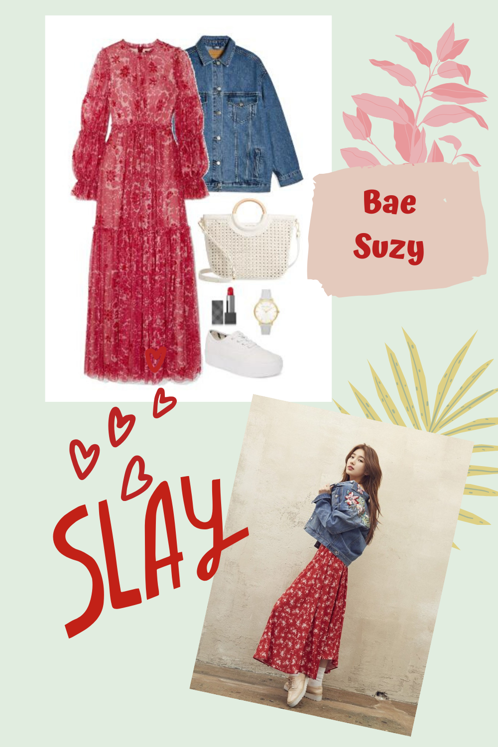 Inspirasi Outfit Liburan Musim Semi di Korea Selatan ala Idol