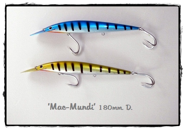 Deep River Lures: Some recent lures....