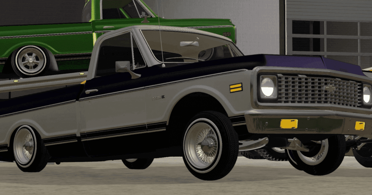 FS19 EXP19 71 Chevy Slammed v1.0 - FS 19 & 22 USA Mods Collection