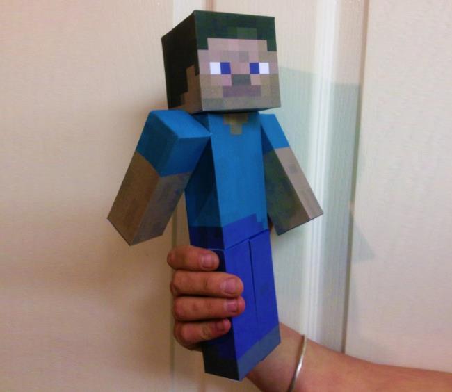 How To Make Paper Minecraft Characters