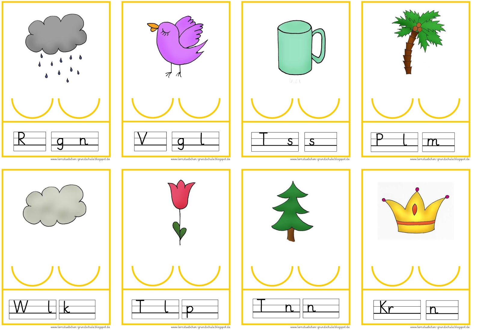 Lernstübchen: Vokale einsetzen