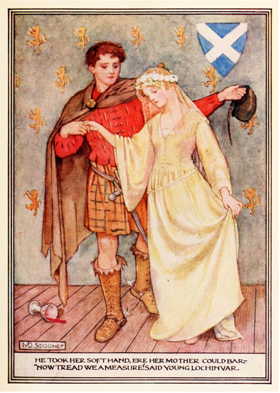 Art of Narrative: Minnie Dibdin Spooner: Illustrations for The Golden ...