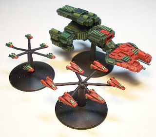 [TMP] "Full Thrust: kitbashed ESU Carriers" Topic