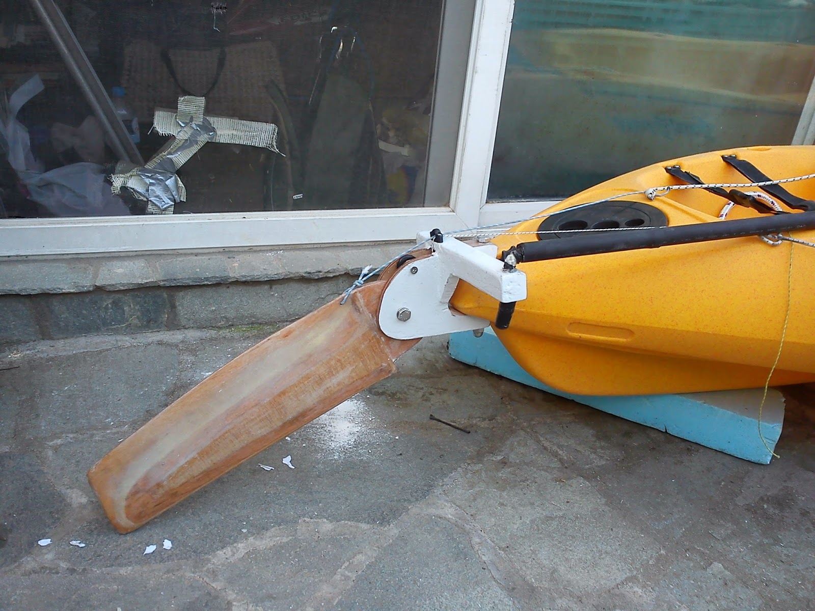 ONYX 16 trimaran : Kayak trimaran 2 project. Instalation and testing