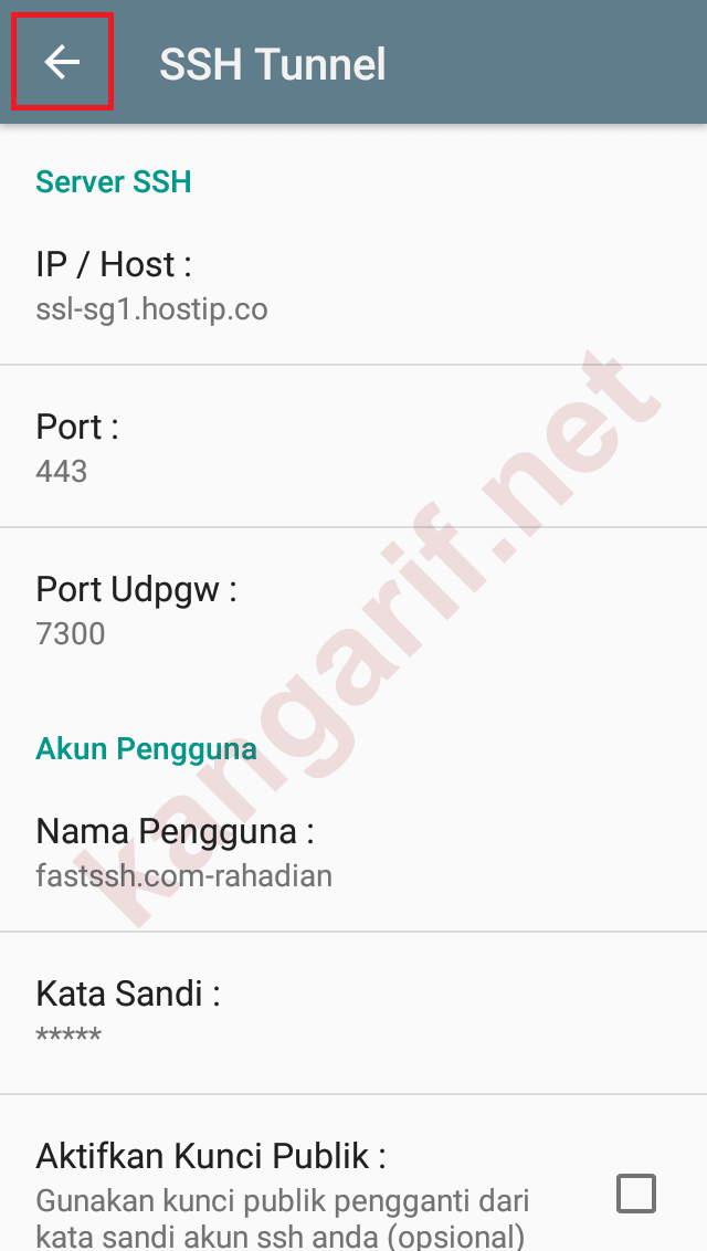 Cara Membuat Config KPN Tunnel Rev - Kangarif.net