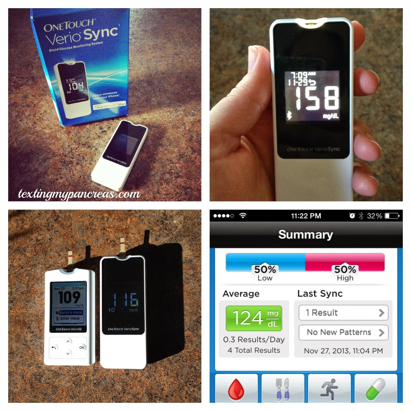 Texting My Pancreas: Test Driving the VerioSync.