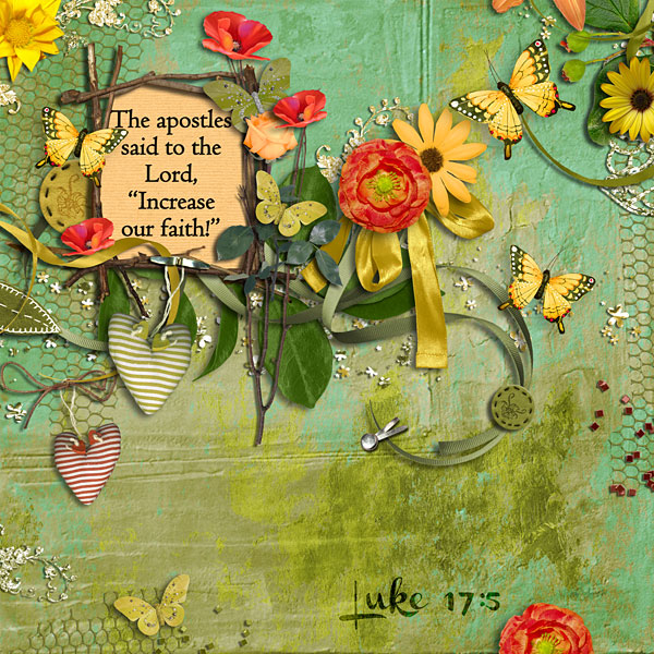 Layout for Today: Increase Our Faith