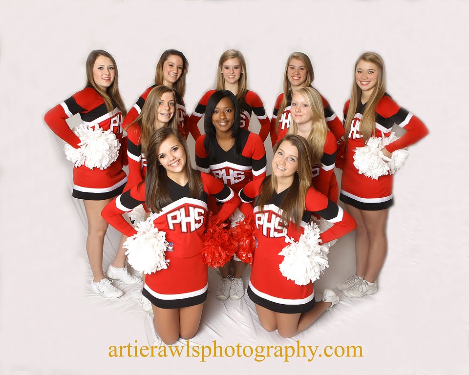 Artie Rawls Photography: Petal High School 9th Grade Cheerleaders