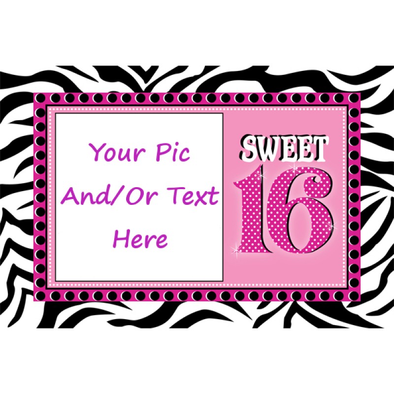Sweet 16 Picture Frame Table Frame sweet-16-picture-frame-table-frame