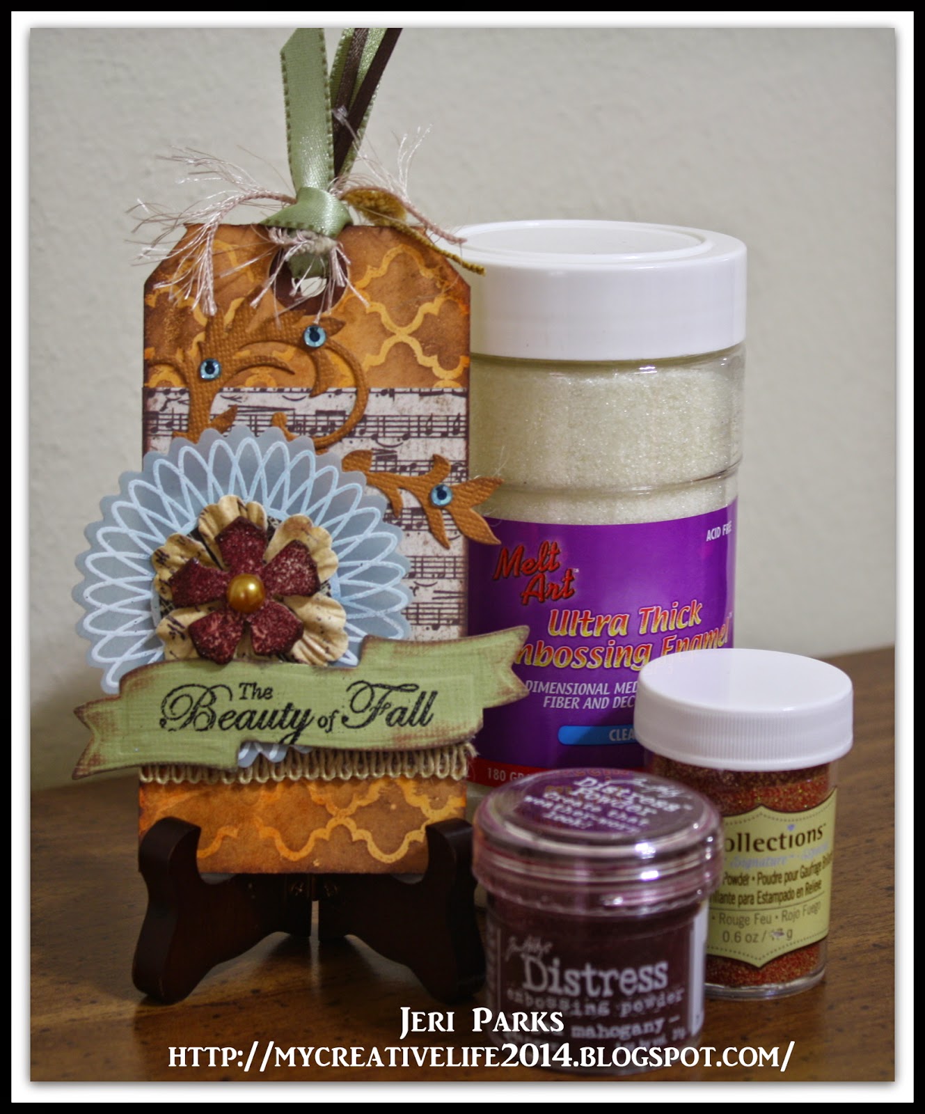 My Creative Life 2014: Nov 14th Projects: Embossing Powder