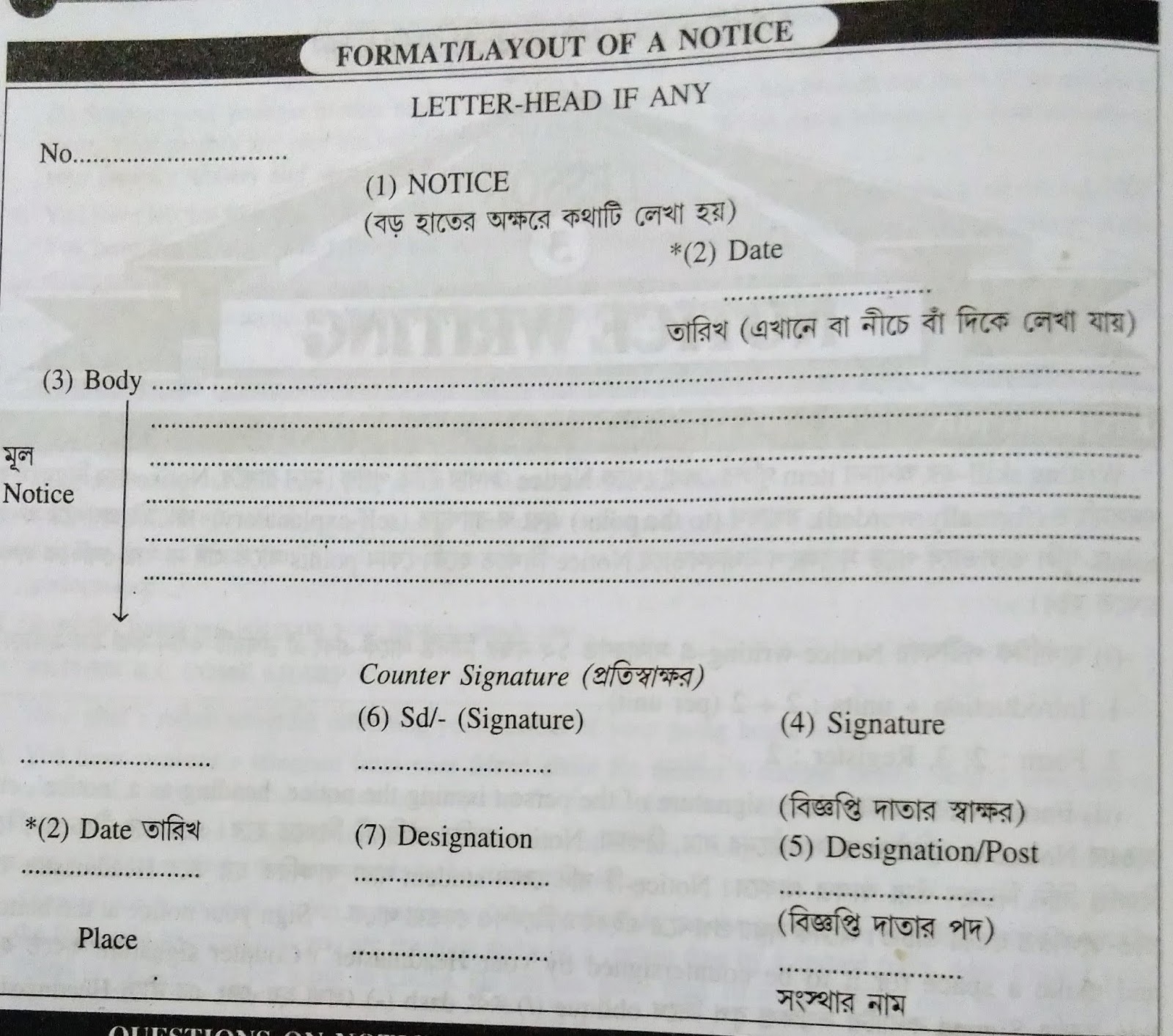 How to Write a Notice - Litfogg