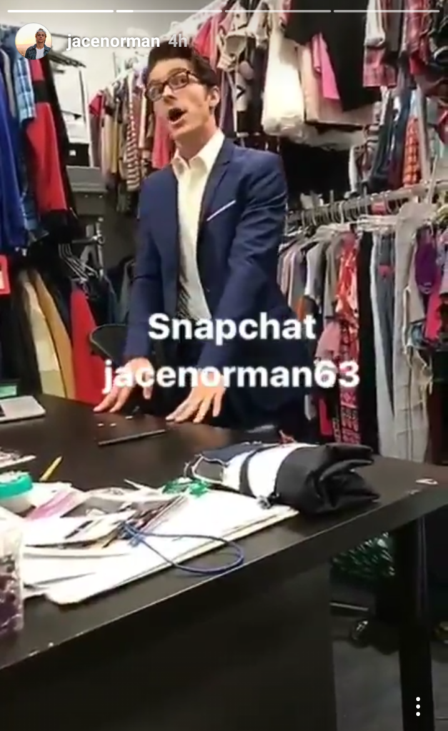 Jace Norman Snapchat