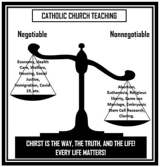 A Catholic Life: 2020 Catholic Voting Principles