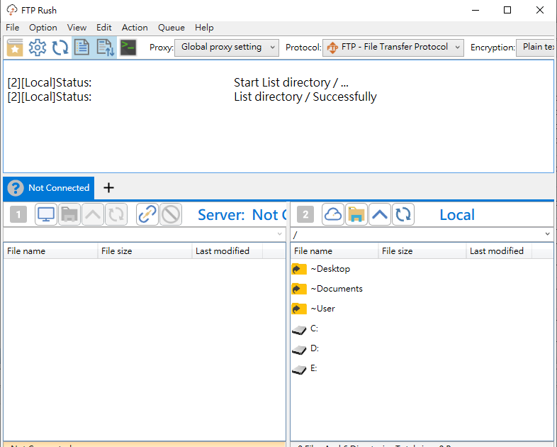FTP Rush 3.5.8 免安裝版 - 免費的FTP/FXP/SFTP/TFTP用戶端軟體 - 阿榮福利味 - 免費軟體下載
