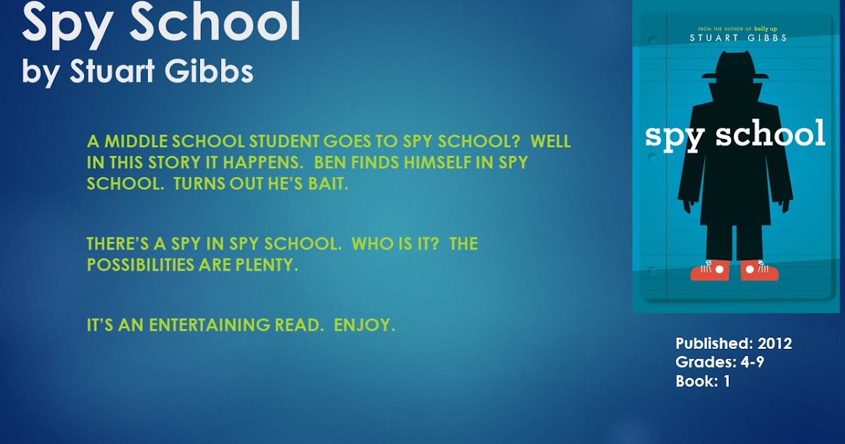 Young Adult Reading Machine: Spy School by Stuart Gibbs
