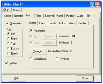 To set the variable of vertikal dan horizontal series, please click on ...