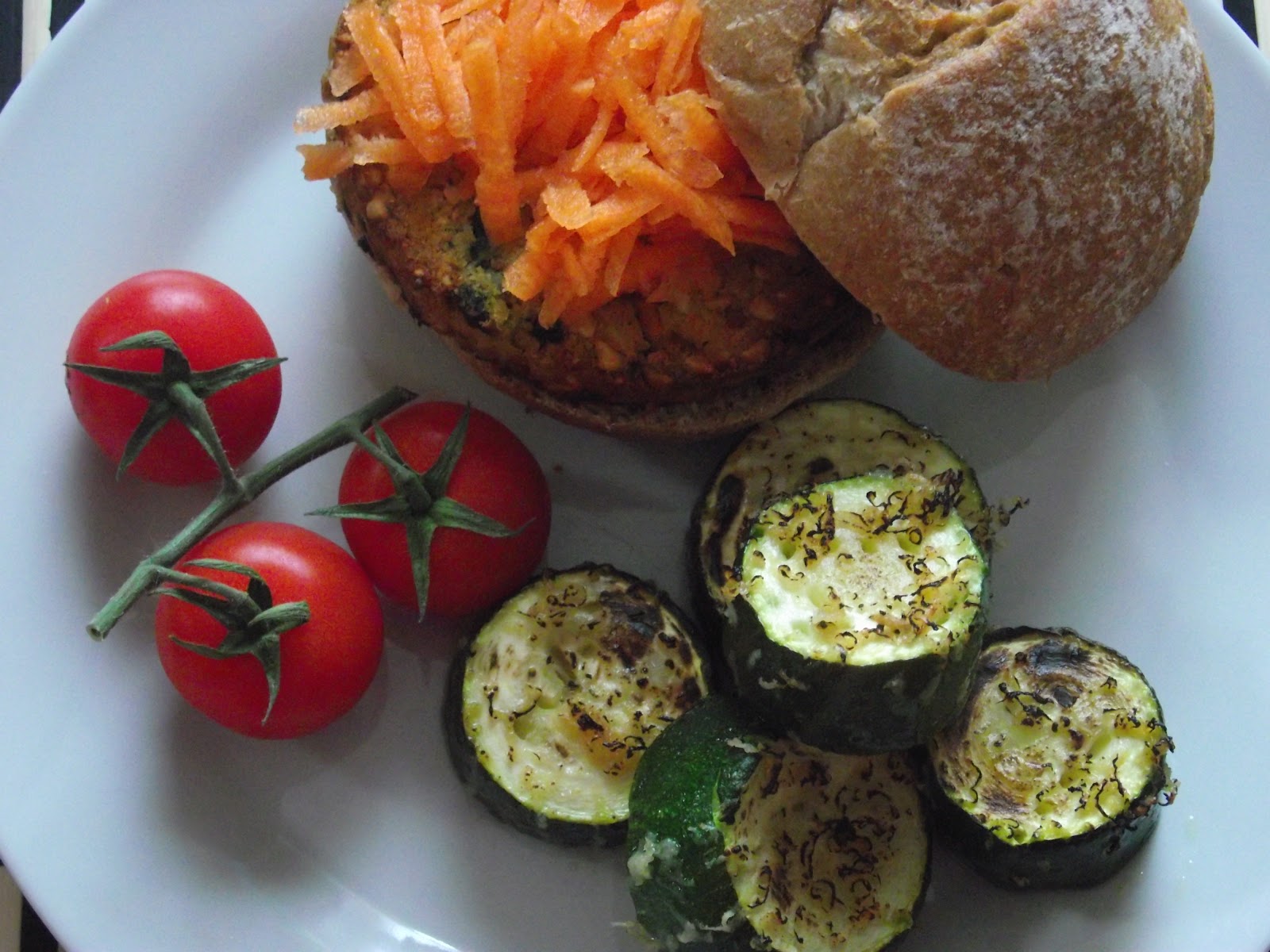 Rocket and Roses Vegan Kitchen: Brunch: Nut Cutlet & Carrot filled Rye ...