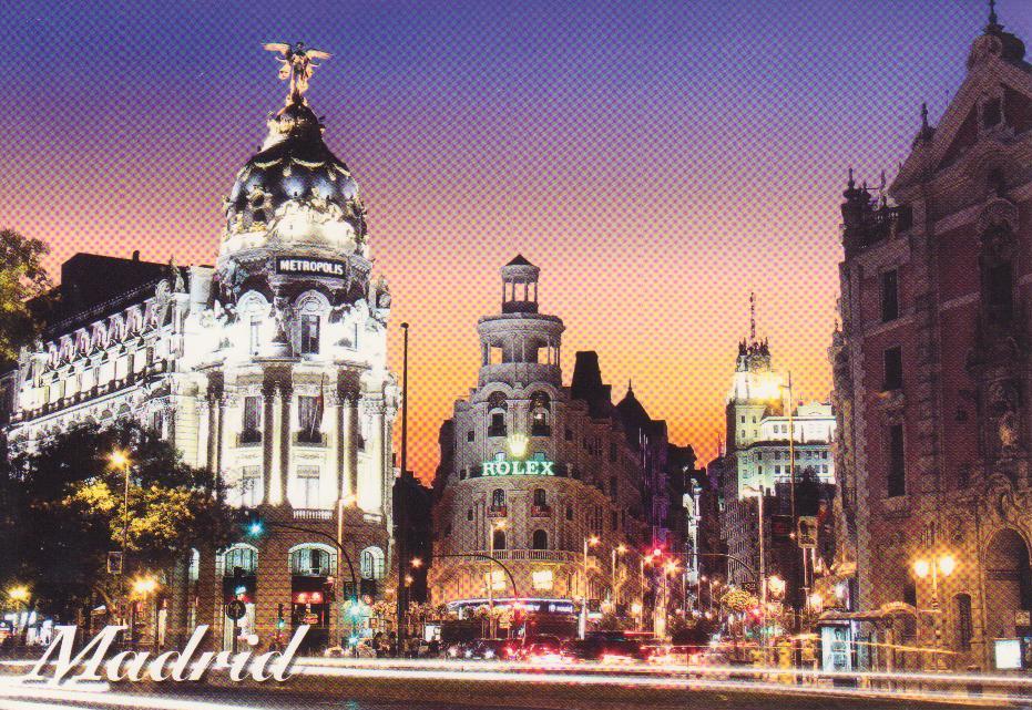 my postcards :): trip in Madrid 8-3-2012