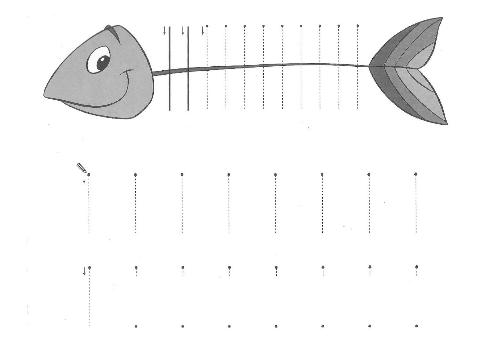 Trabajando en Educación Infantil: 10 fichas para trabajar los trazos ...