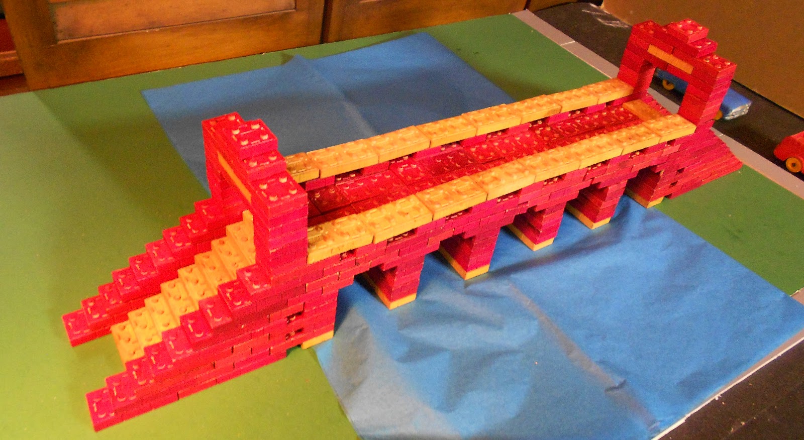 Finding Beauty in Ephemera: Halsam American Brick Build - Bridge