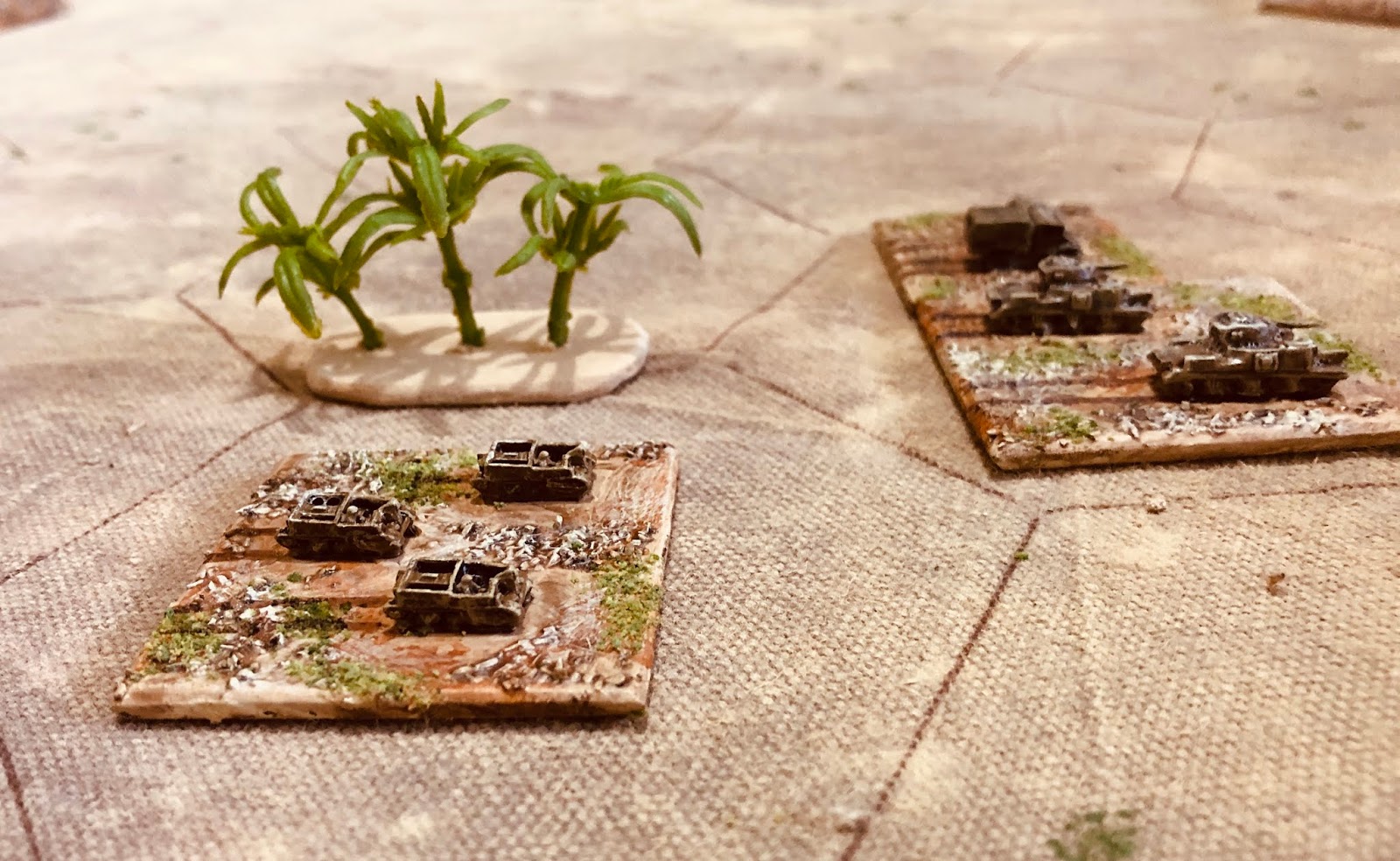 Grid based wargaming - but not always: WW2 Western Desert terrain additions