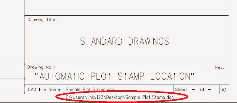 Beginners Cad Guide Guide How To Put Automatic Plot Stamp File