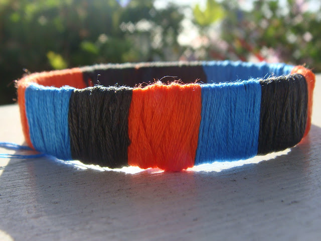 DIY: Thread Wrapped Bracelet | sealaura