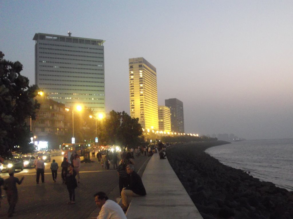 Mumbai Marine Drive Evening