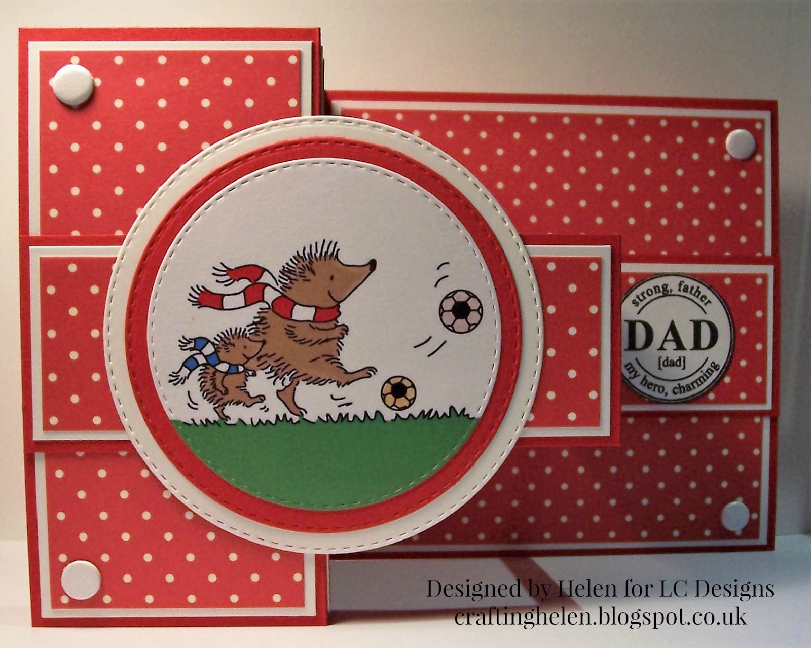 Made by Helen: New Cardz 4 Guyz Challenge - Kinetic Cards