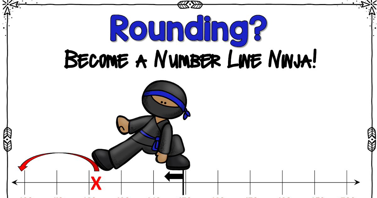 Rounding With Number Lines includes FREE Task Cards Crafting Rounding With Number Lines includes FREE Task Cards Crafting