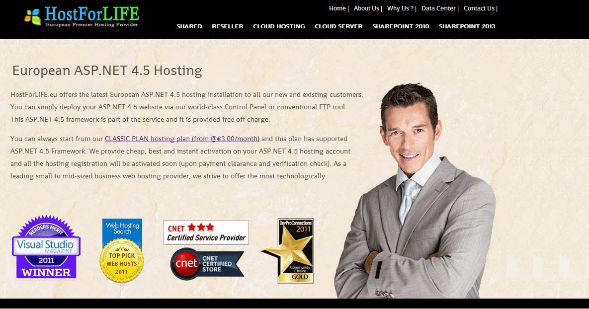 Top 5 ASP.NET Web Hosting Companies in Europe | Best ASP.NET Hosting ...