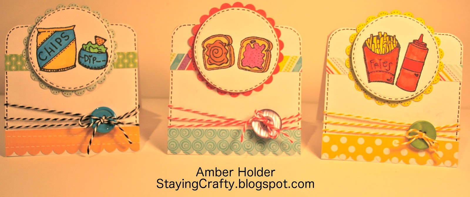 Staying Crafty: Food Card Set