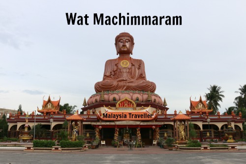 WAT MACHIMMARAM- THE BIG SITTING BUDDHA