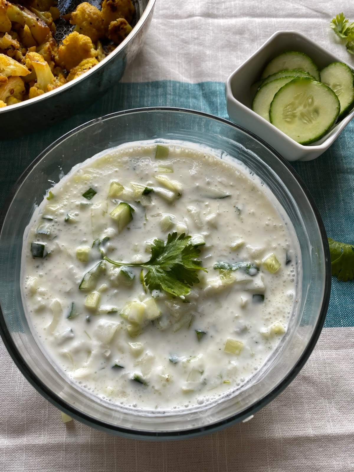 Onion Cucumber Raita
