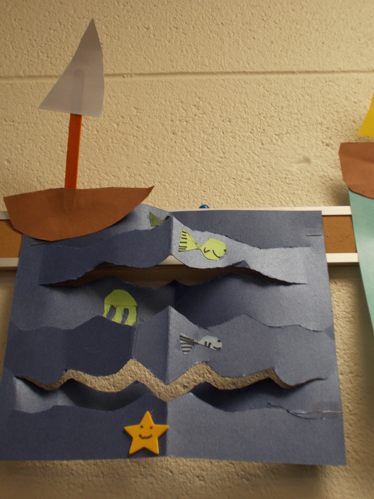 Mrs. Pierce's Polka Dot Spot: Underwater Paper Sculptures