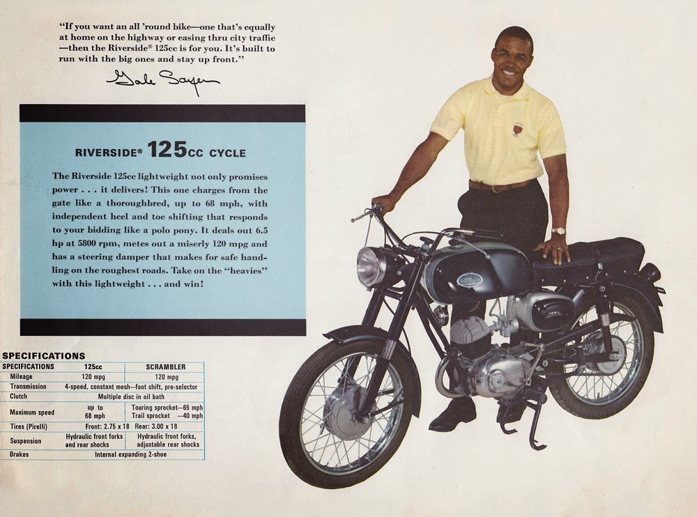 BZ's BMW Isetta 300's: 1967 Wards Riverside 125 (Benelli Cobra)