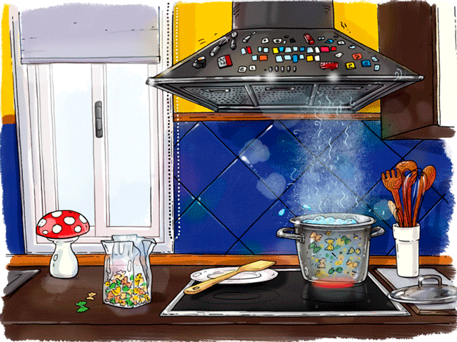 Cartoon Cooking: Pasta!