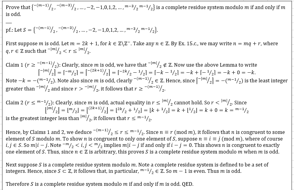 Strayer Elementary Number Theory 2. 1. 27.