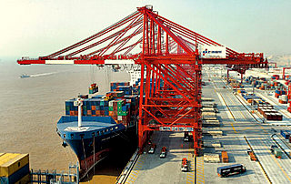 CHINA "PUERTOS DE SHANGHAI Y XINGANG": PUERTO DE SHANGHAI