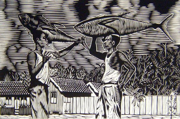 Florilège: JUAN R. FUENTES - GRAVURES - NEW MEXICO