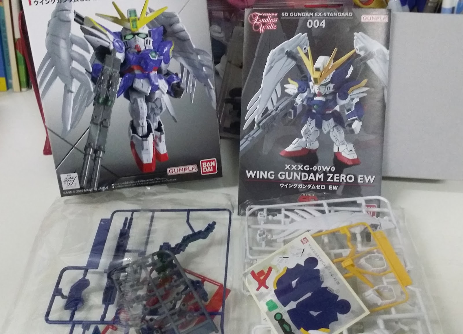 Review SD Ex-standard Gundam Wing - Gundam Osamu : gunpla builder