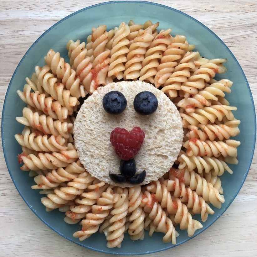 Kids Lion Food Art - All About Kids
