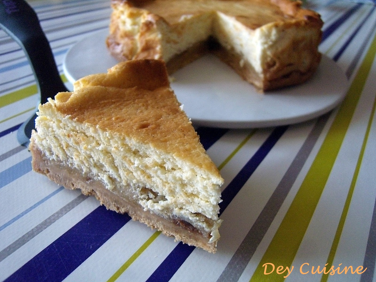 Dey cuisine: Cheesecake à la pomme