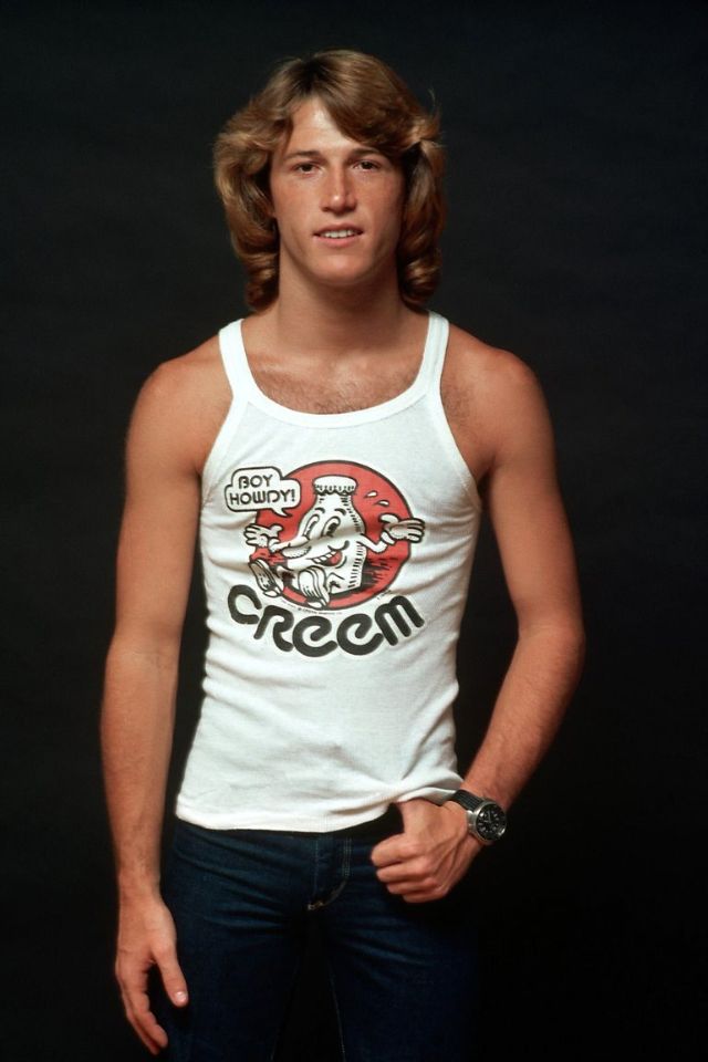 44 Amazing Color Photos of Andy Gibb in the 1970s and 1980s ~ Vintage ...