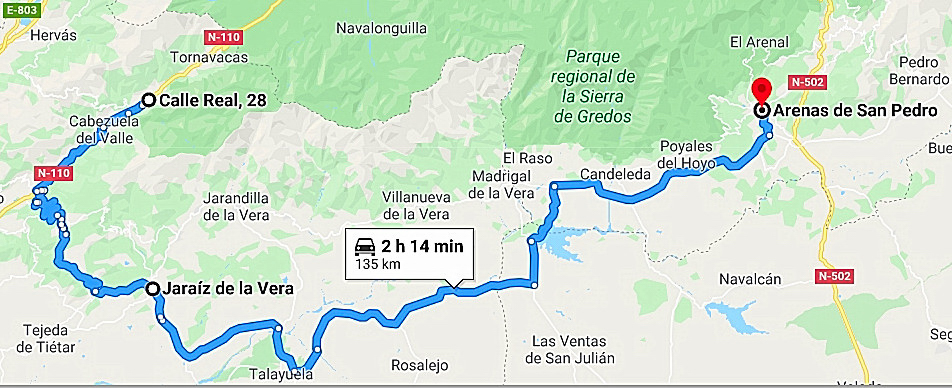 Viajes en Autocaravana con Anthercas: Valle del Jerte