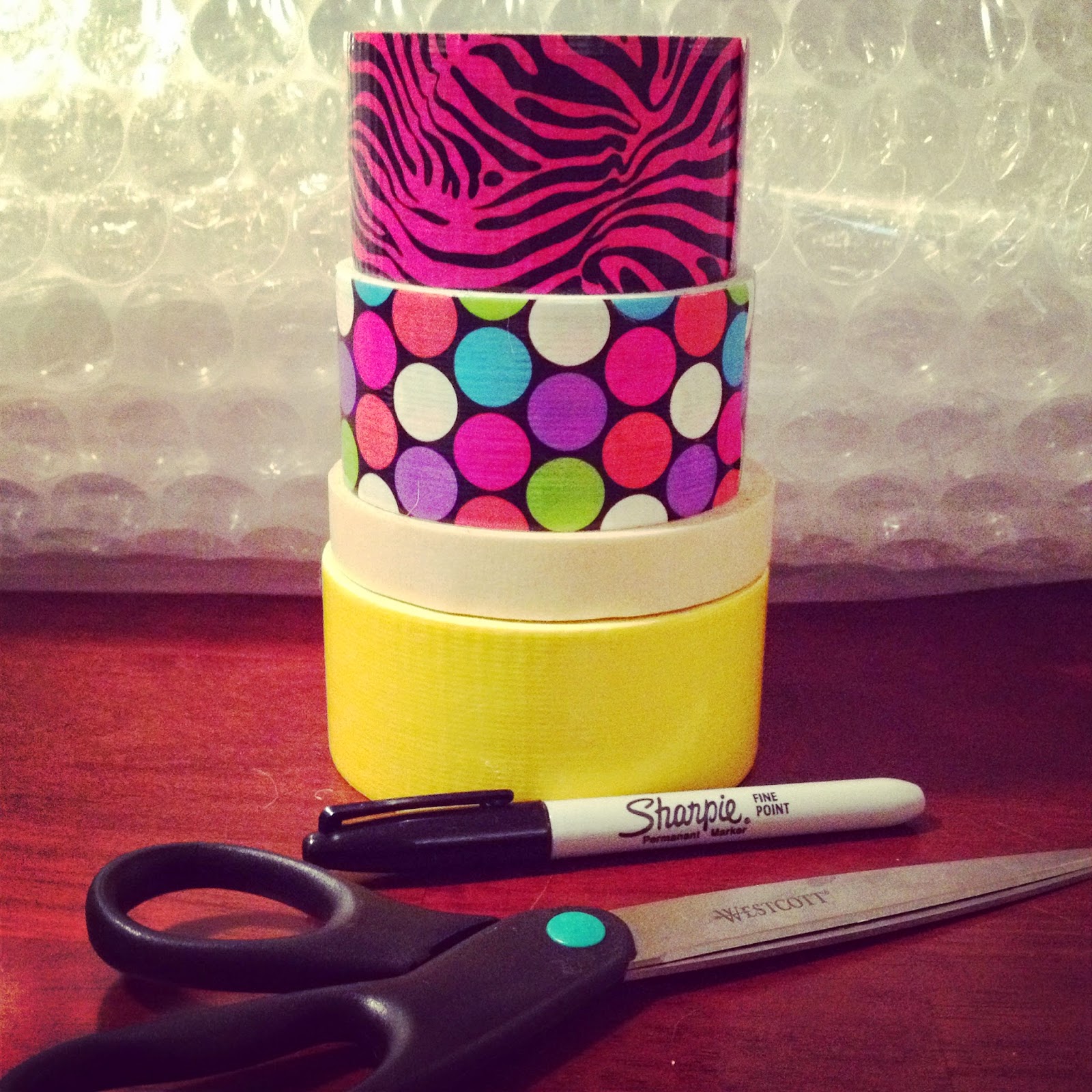 Polka-Dotty Place: Color Coded Moving Boxes