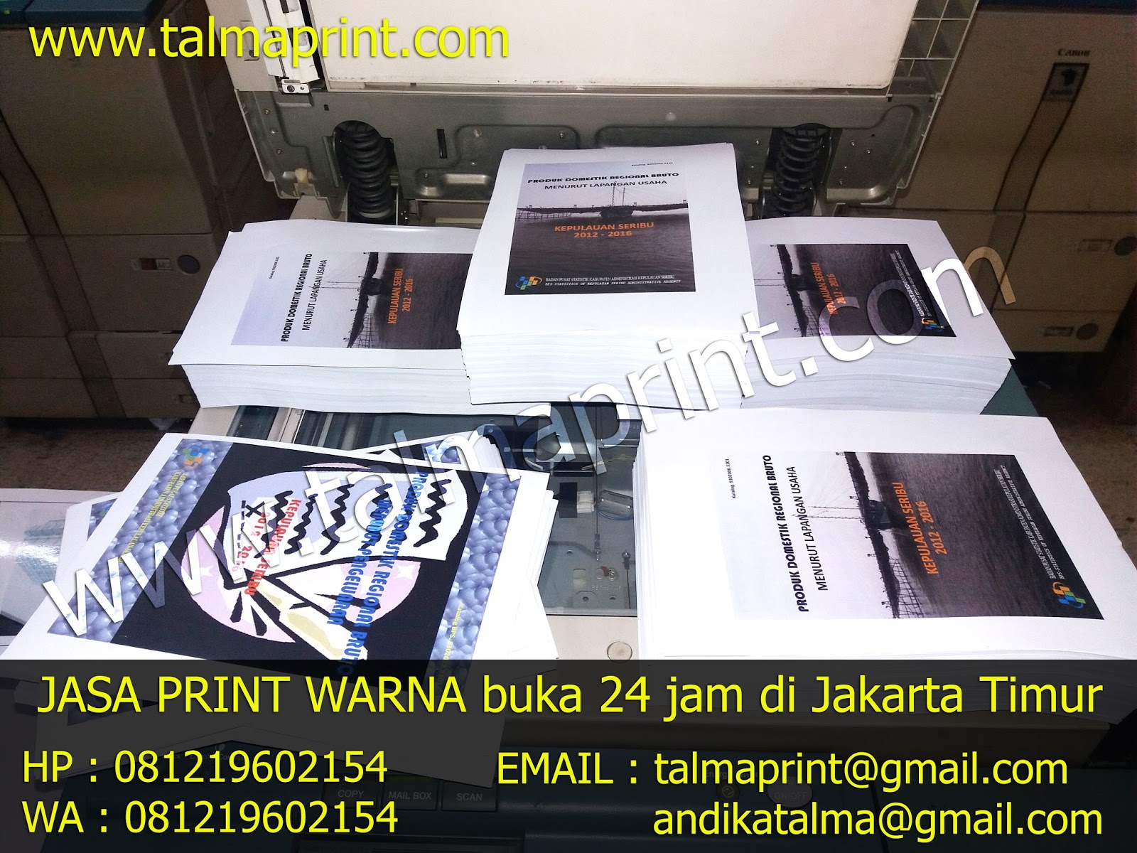 tempat jasa print warna buka 24 jam di jakarta timur - TALMAPRINT