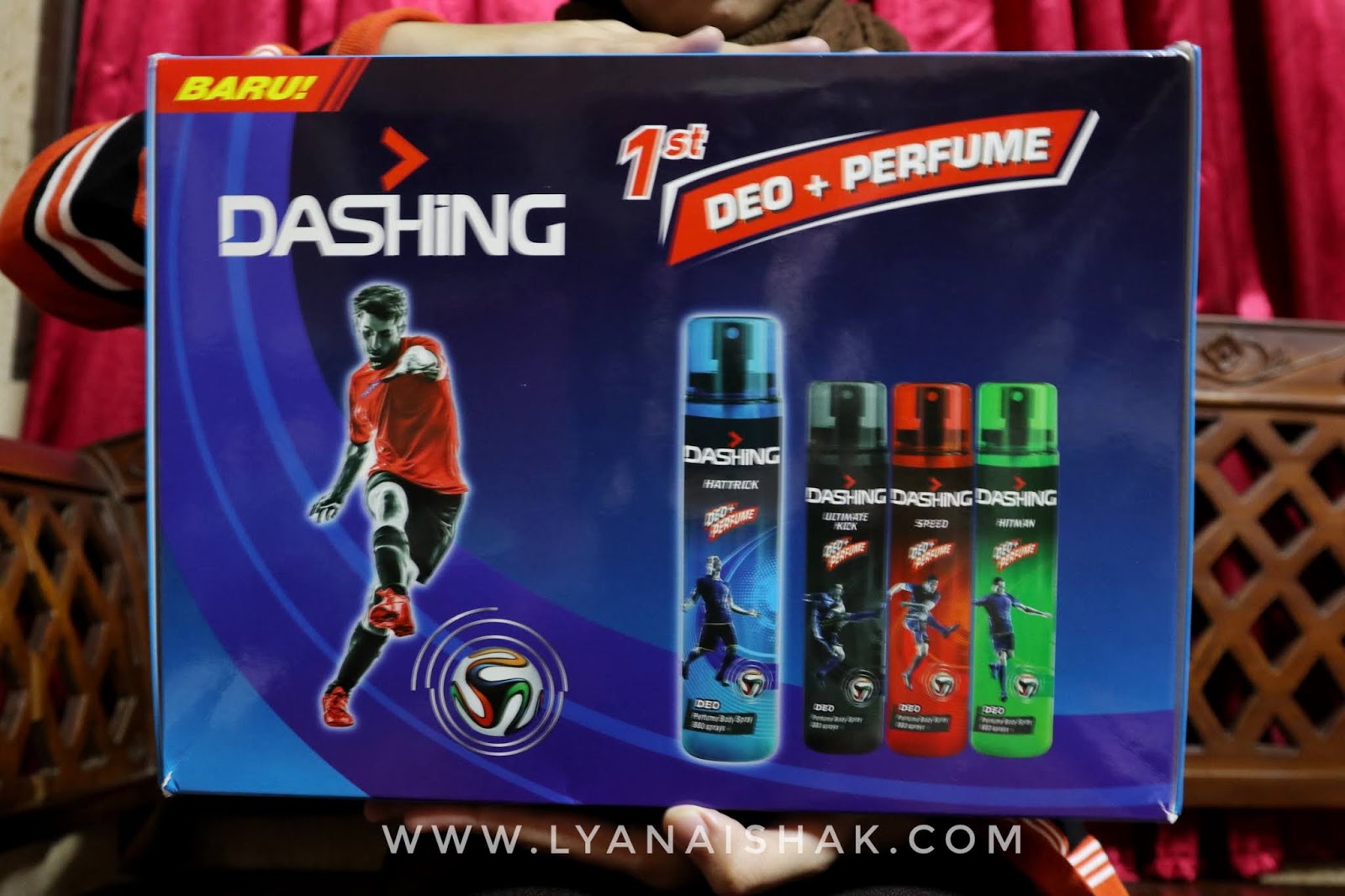 Hadiahkan yang Tersayang dengan Dashing Semburan Deodoran + Wangian ...