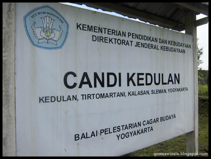 Gowes Wisata: Candi Kedulan