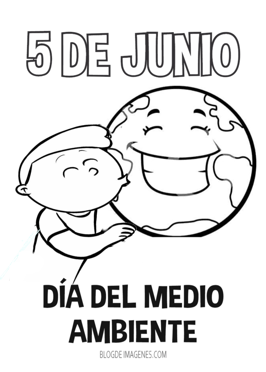 Dibujos día del medio ambiente para colorear - Blog de imágenes